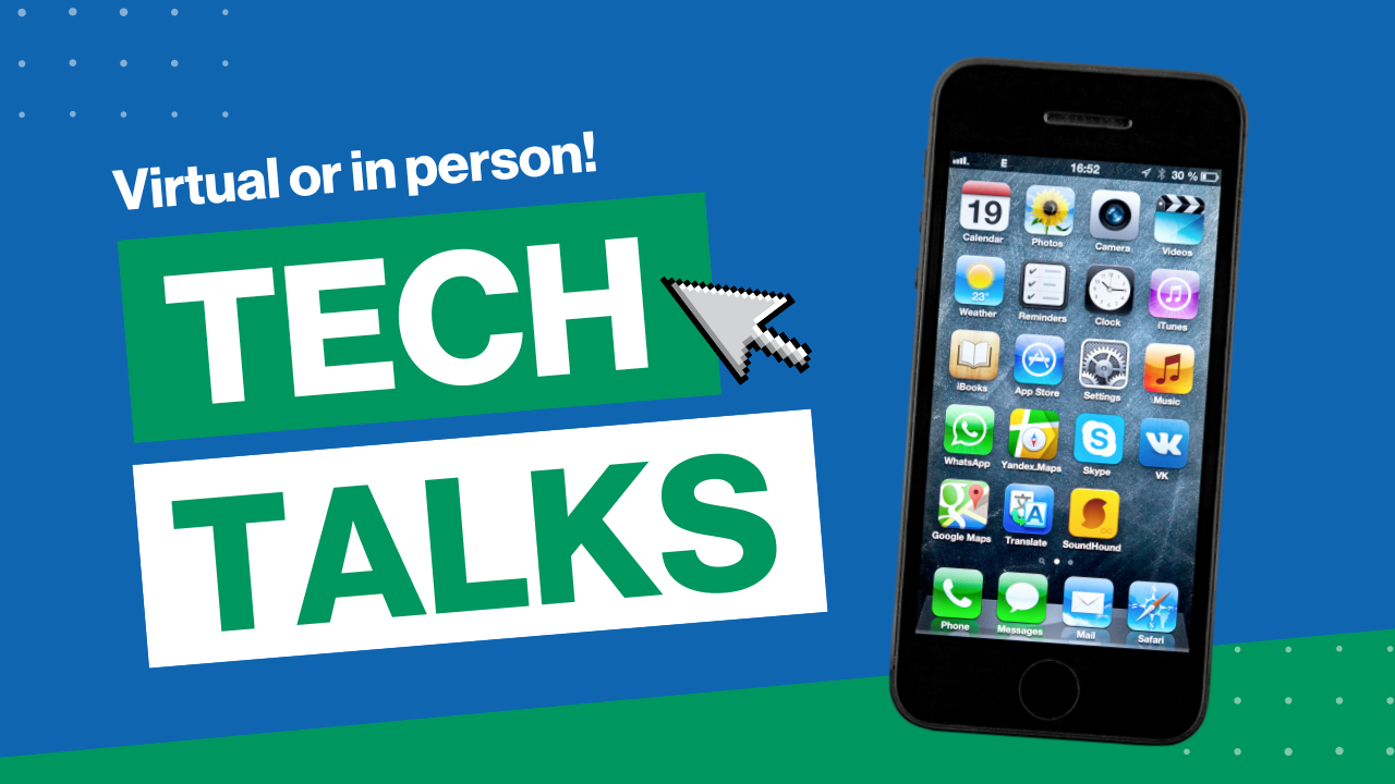 Monthly Tech Talks start April 19 - Bucks County Free Library