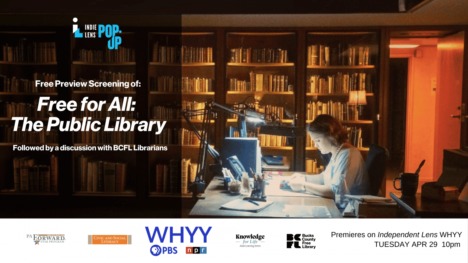 Advanced Screening & Discussion: PBS Documentary "Free for All: The ...